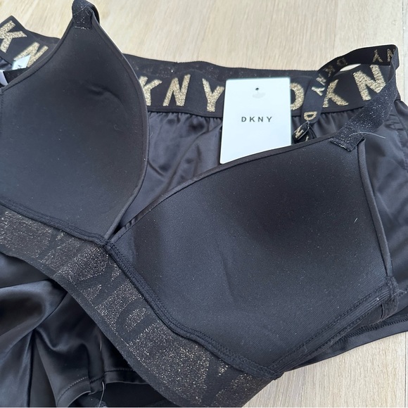 Dkny | Intimates & Sleepwear | Dkny Satin Bra And Shorts Lounge Set ...